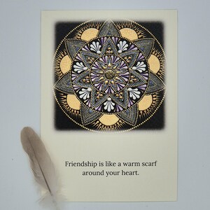 Mandala Postcards, Inspirational Quotes, Positive Affirmations ...
