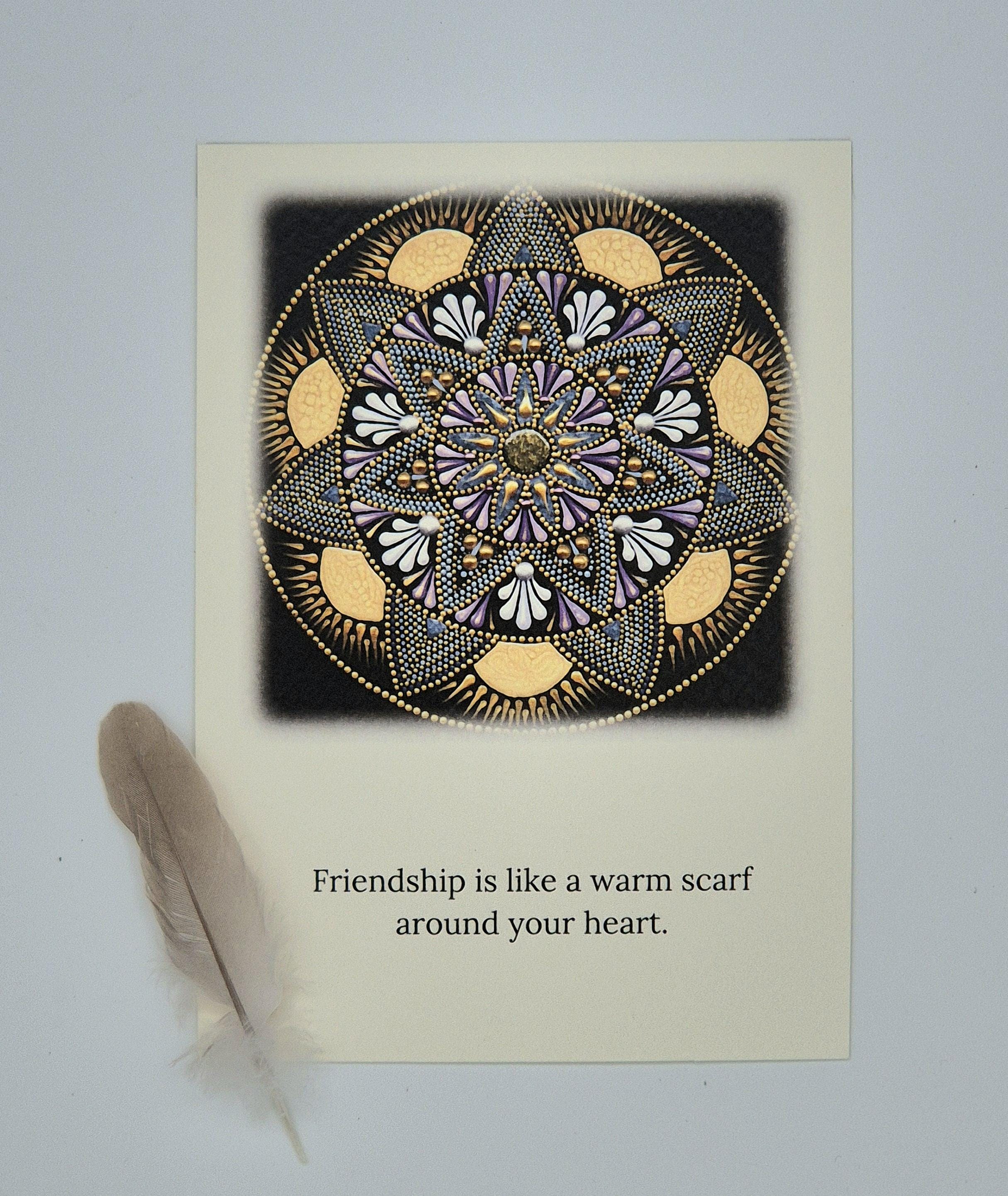 Mandala Postcards, Inspirational Quotes, Positive Affirmations ...