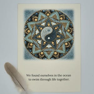 Mandala Postcards, Inspirational Quotes, Positive Affirmations ...