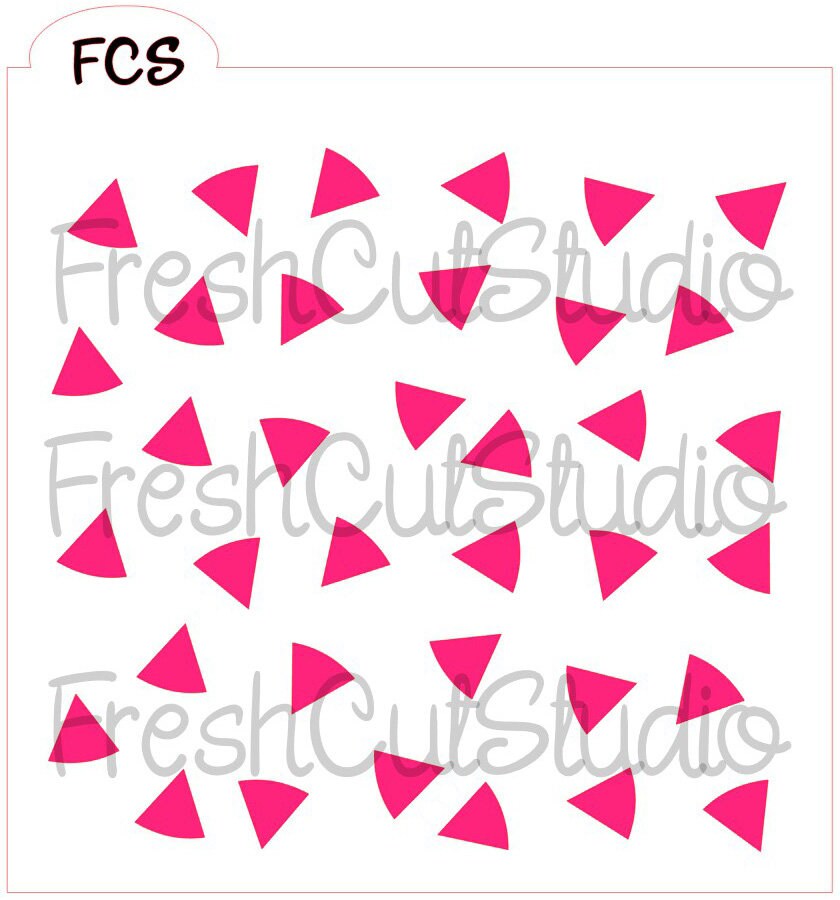 Watermelon 3 Part Background Stencil Cookie Stencil - Etsy