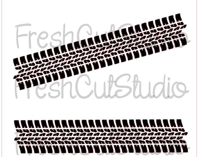 Tire Tracks Stencil- Cookie Stencil - Etsy