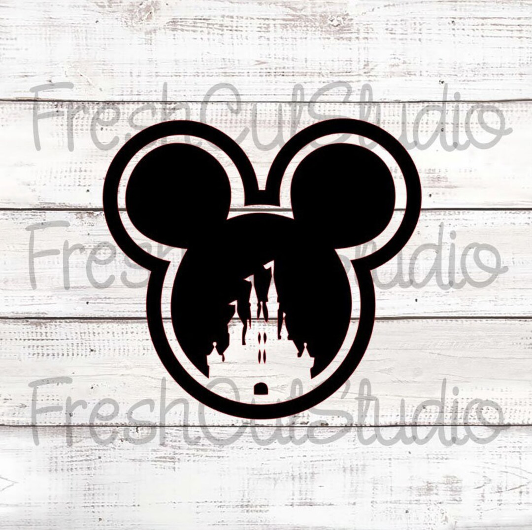 Mickey Head Cutter With Matching Stencil Option - Etsy