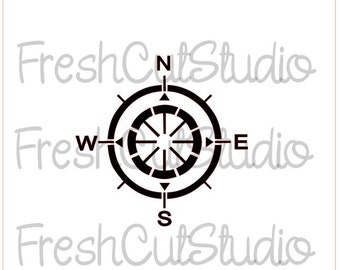 Compass Cookie Stencil | Etsy