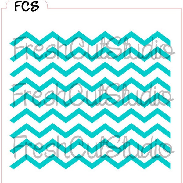 Chevron Stencil - Etsy