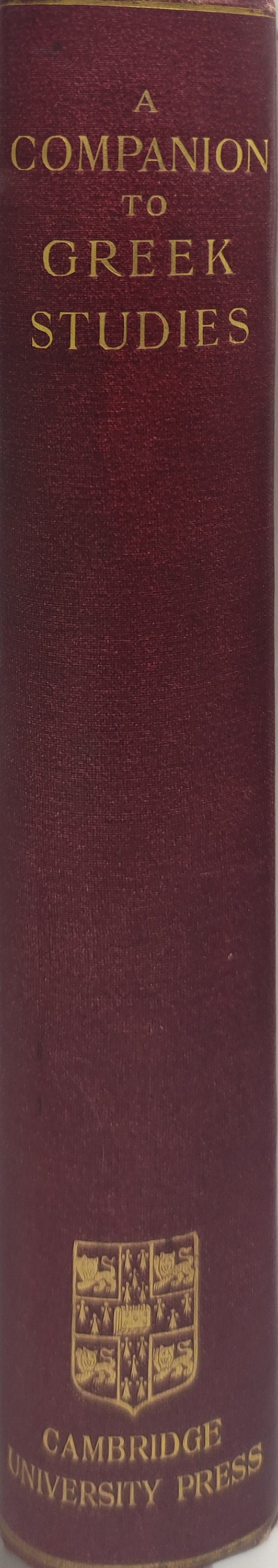 Rare Book First Edition Book Gift Book 1905 First Edition 'A Companion ...