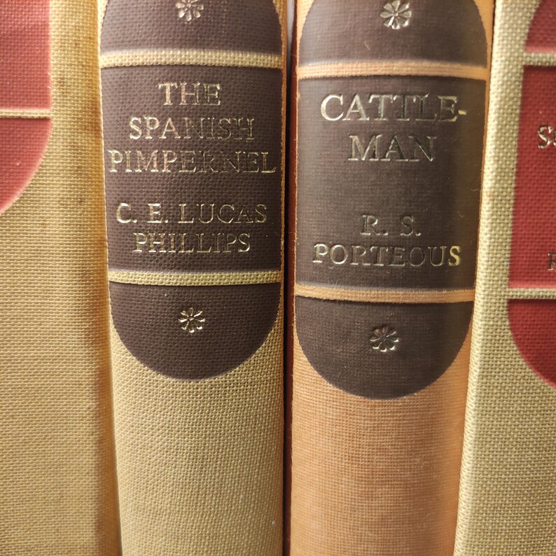 10 X 1950's &1960's Companion Book Club Series Books in Yellow and ...