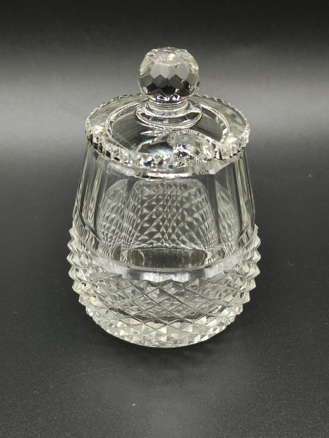 Crystal Pot Vintage Jam Mustard - Etsy