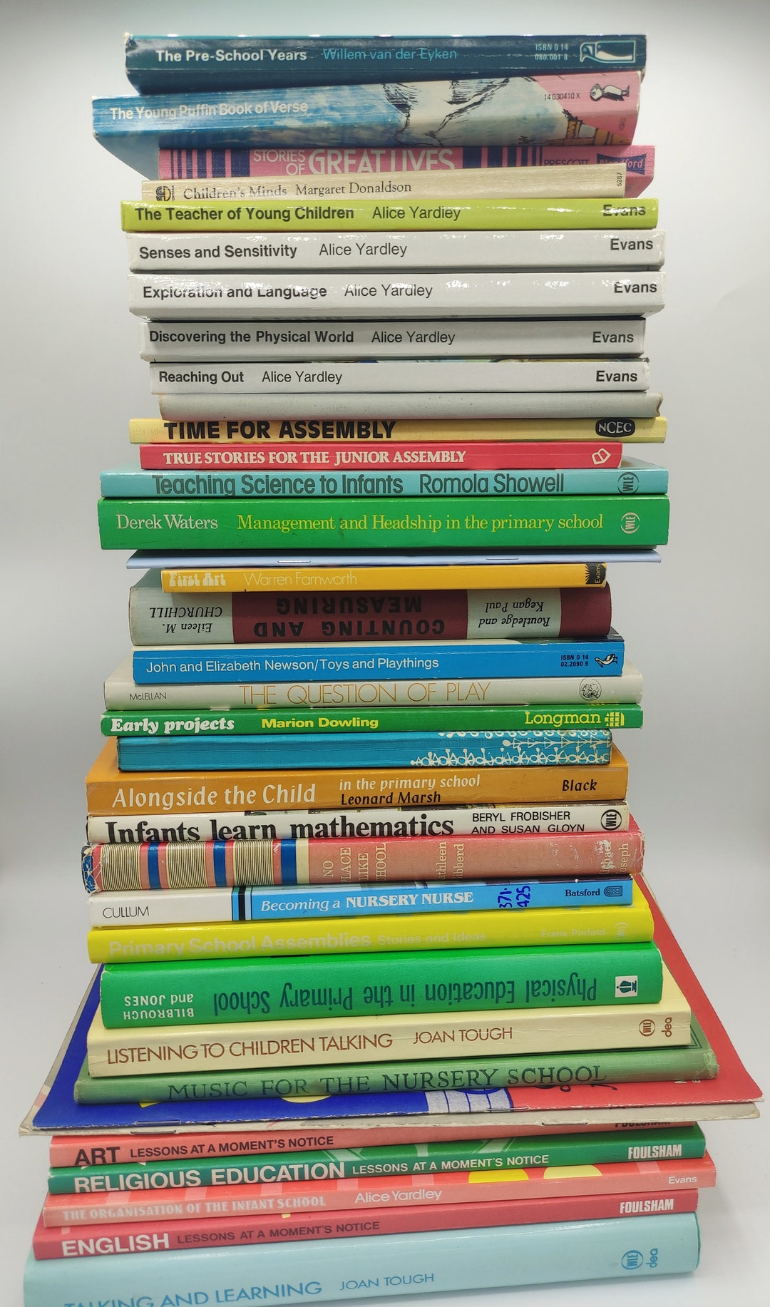 Books Vintage Teaching Large Collection of Vintage Primary Teaching ...