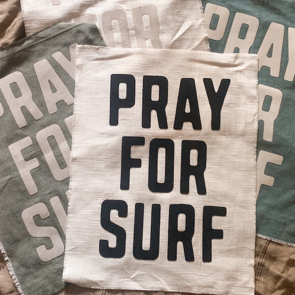 Pray for Surf - Etsy