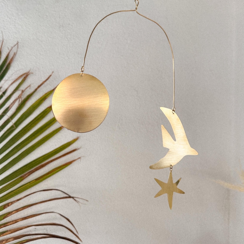 Brass Mobile - Etsy