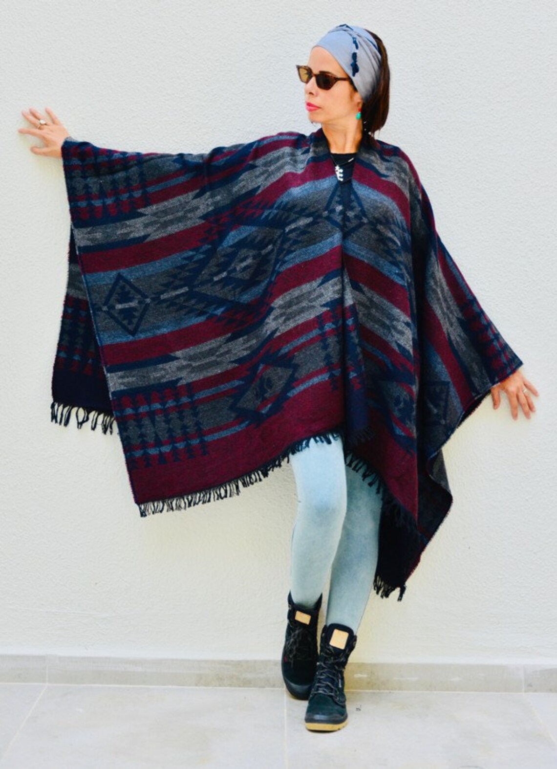 Plus Size Clothing Plus Size Poncho Plus Size Women Plus | Etsy