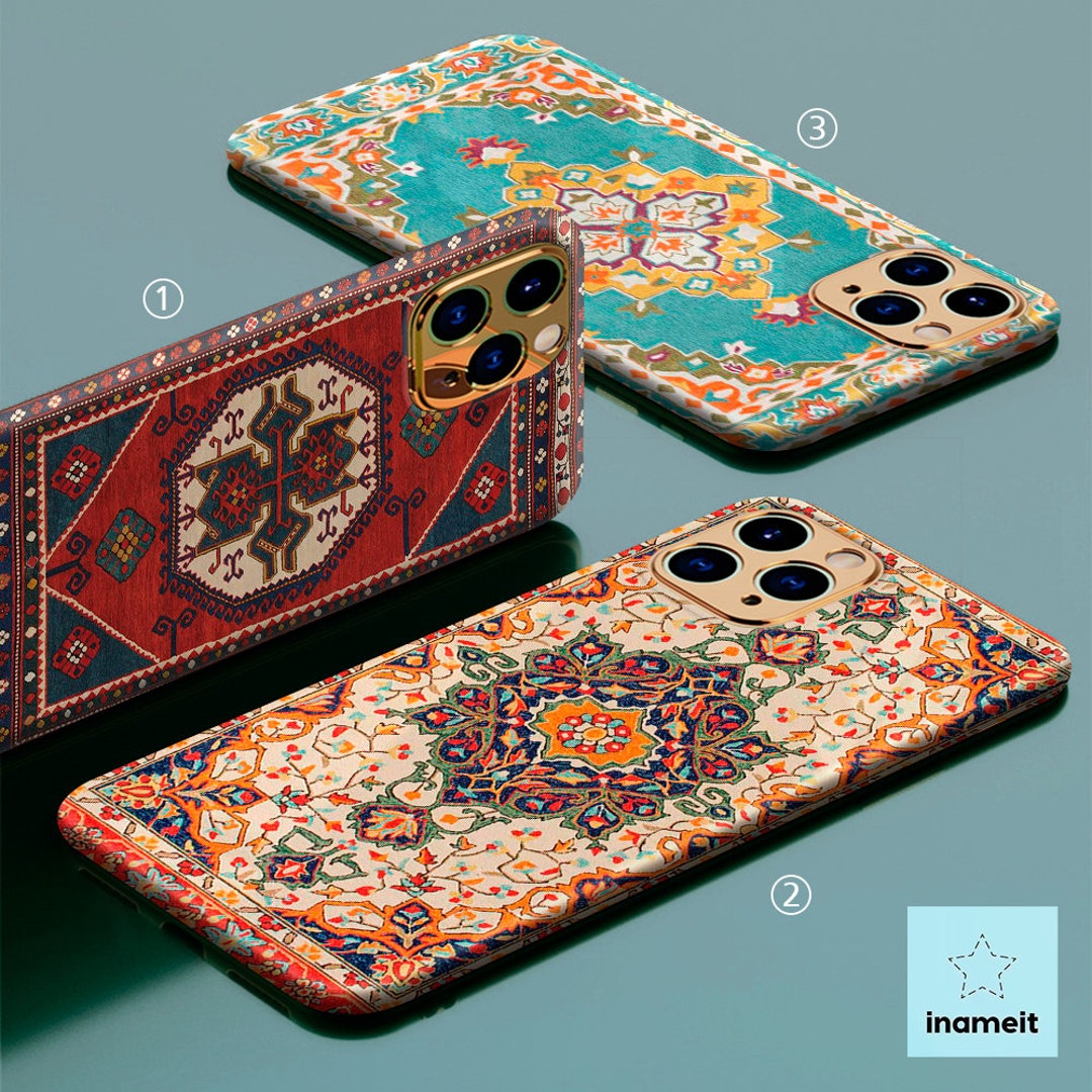 Oriental Carpet Case for iPhone 15 Pro Max 14 Plus Case 13 Mini iPhone ...