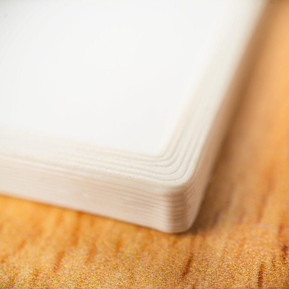 White 3D Printed 4x6 Minimal Low Profile Magnetic Photo Frame ...