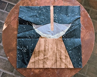 The Raven Edgar Allan Poe Foundation Paper Piecing Quilt Pattern - Etsy