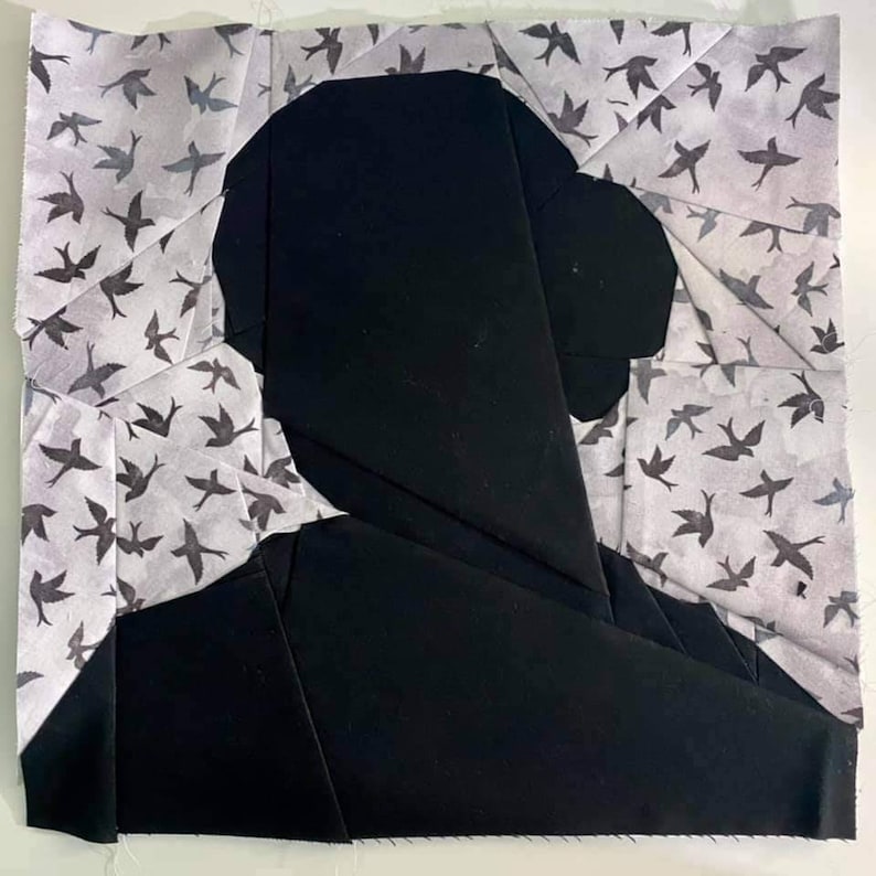 Virginia Poe Foundation Paper Piecing Quilt Block Pattern - Etsy