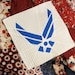 US Air Force Foundation Paper Piecing Quilt Block Pattern, Military ...