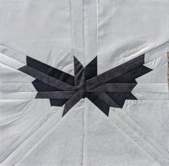 Bat Foundation Paper Piecing Quilt Block Pattern - Etsy