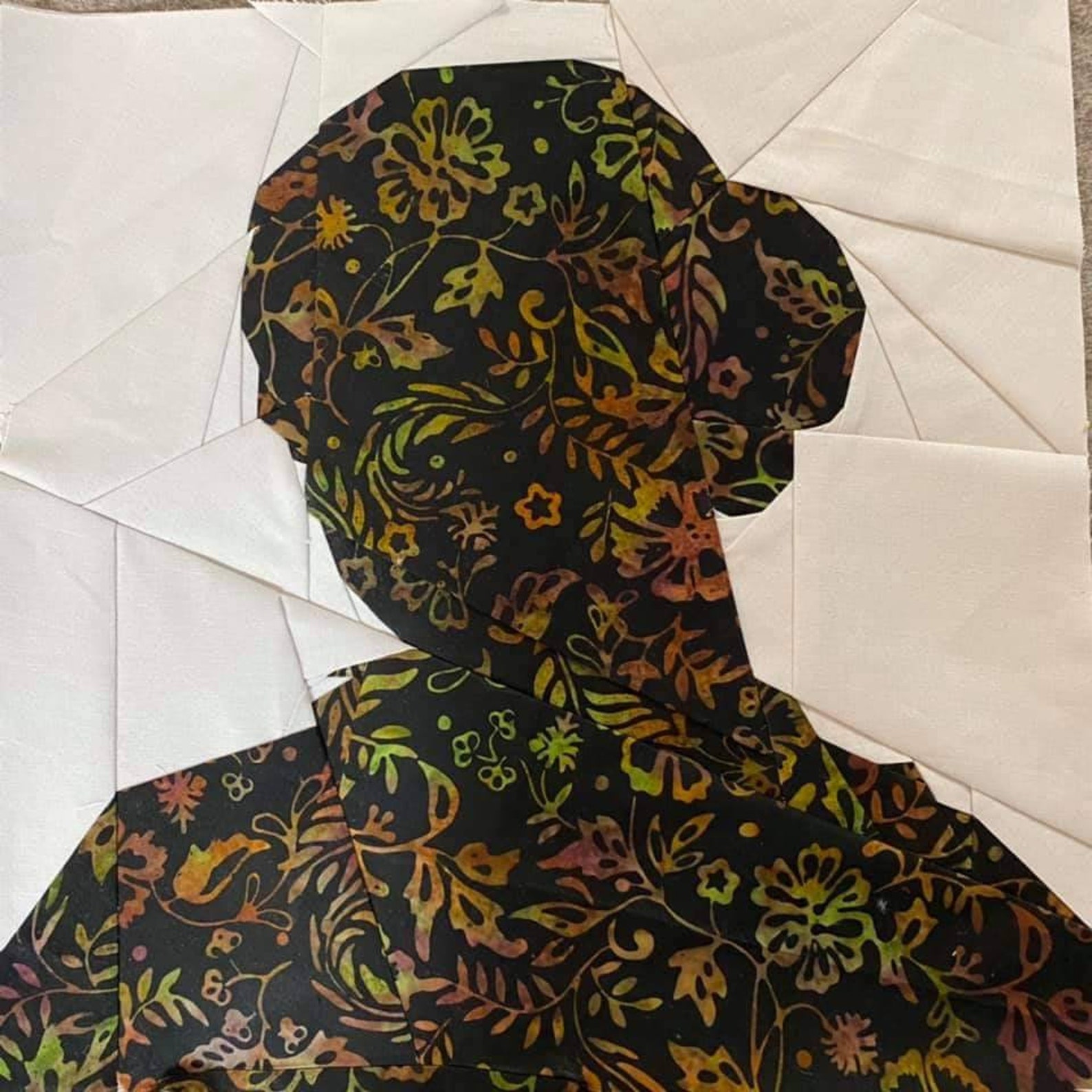 Virginia Poe Foundation Paper Piecing Quilt Block Pattern - Etsy