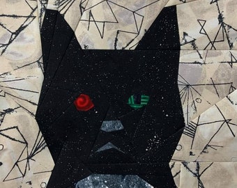 The Raven Edgar Allan Poe Foundation Paper Piecing Quilt Pattern - Etsy