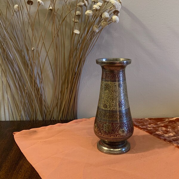 Pewter Vase - Etsy