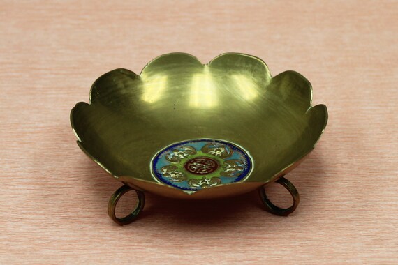 Chinese Brass Dish | Etsy