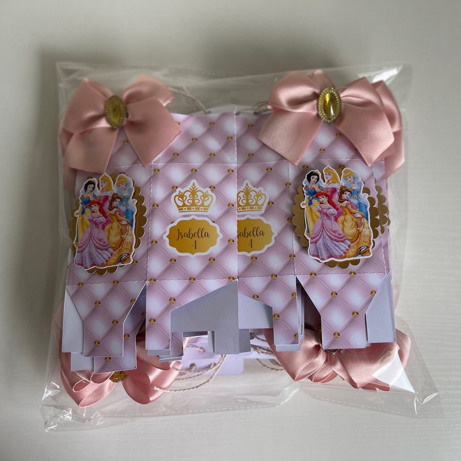 Princess Favor Boxes, Princess Party Decorations, Princess Party Favor ...