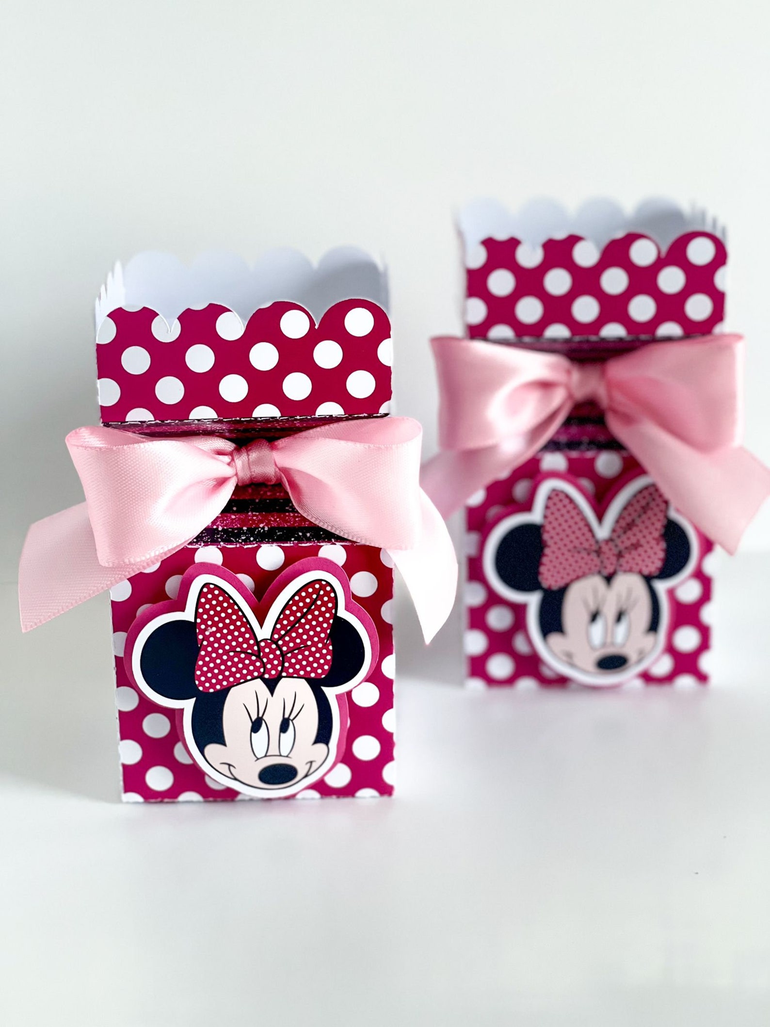 Minnie Mouse Favors, Minnie Mouse Birthday Decoration, Minnie Mouse ...
