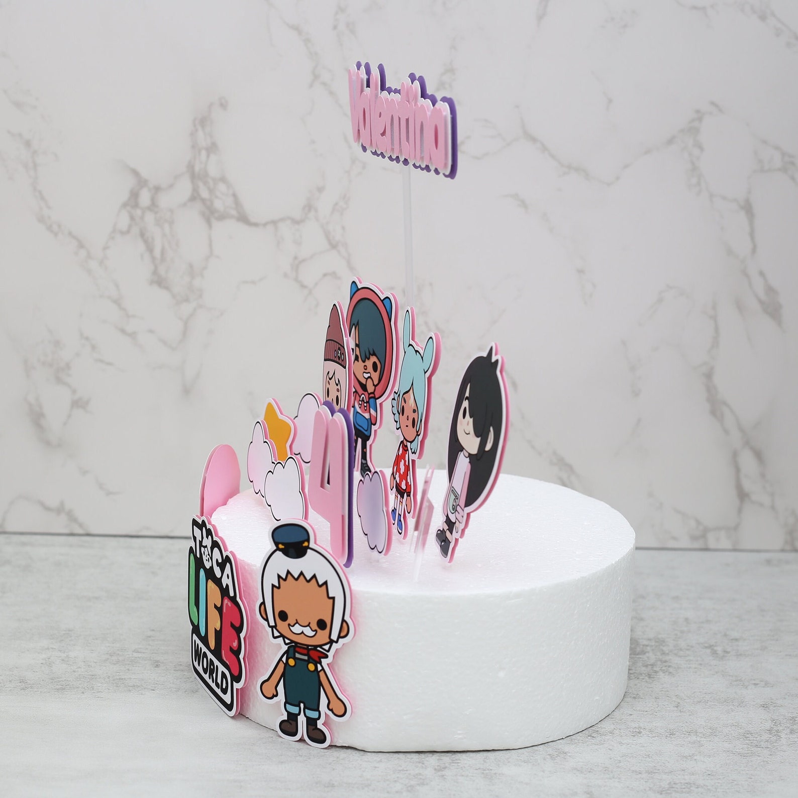 Toca Life Cake Topper Toca Life World Cake Toper Toca Life - Etsy España