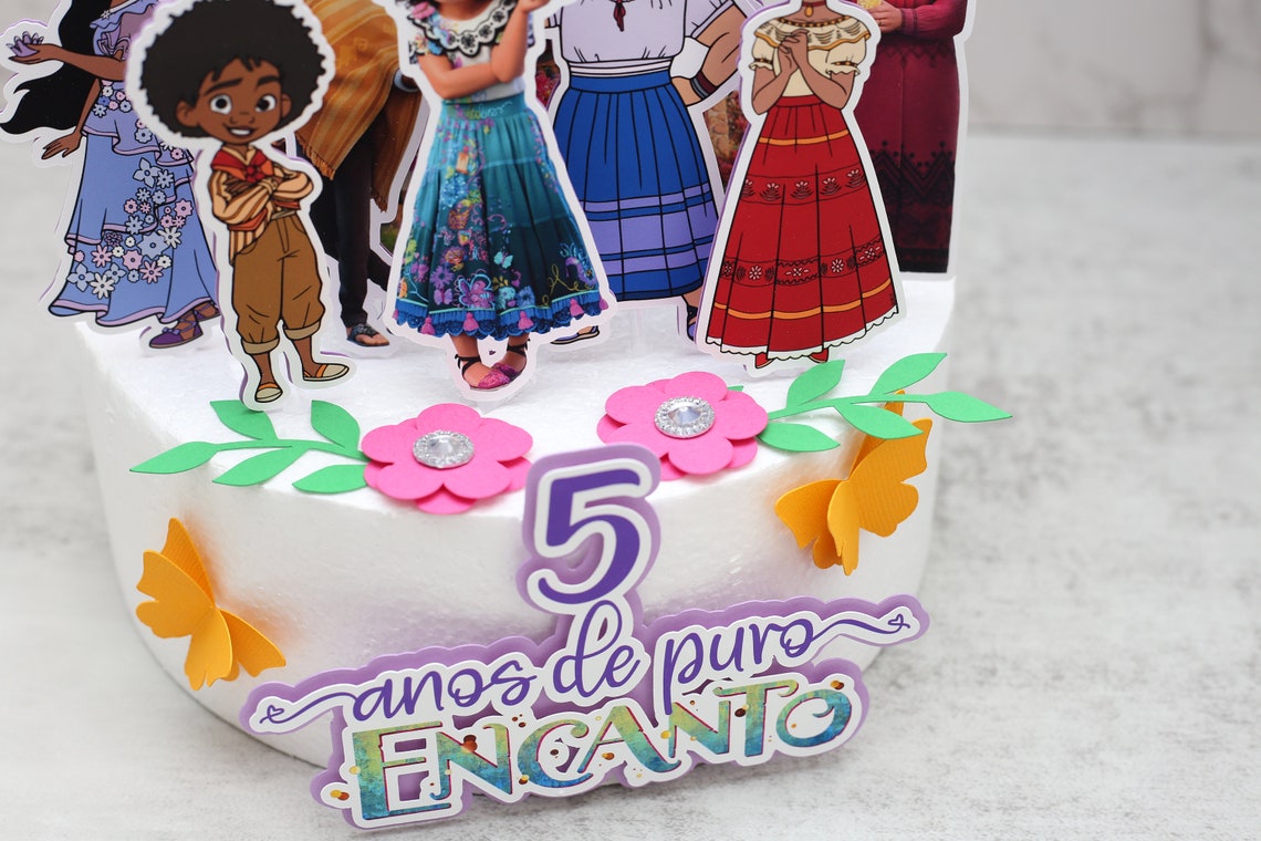 Encanto Cake Topper Cake Topper Encanto Encanto Birthday - Etsy
