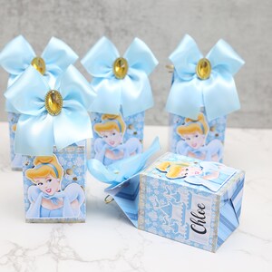 Cinderella Favors, Cinderella Favor Box, Cinderella Party Decorations ...