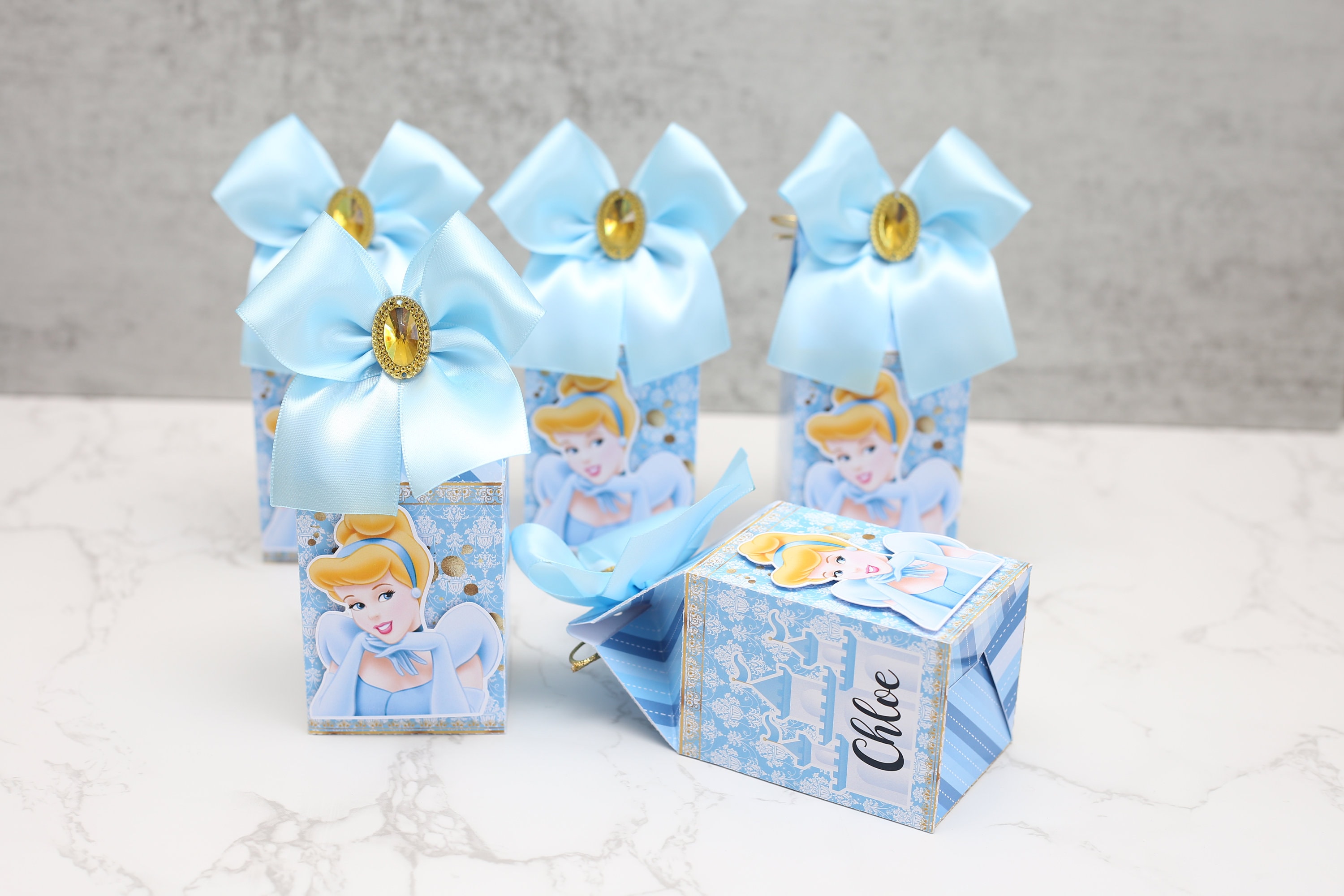 Cinderella Favors, Cinderella Favor Box, Cinderella Party Decorations ...