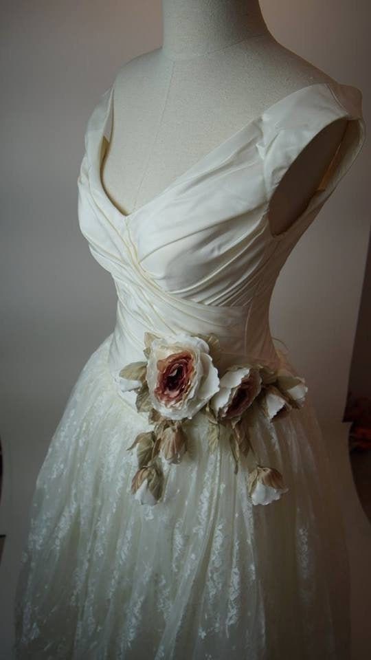 Off White Elegant Wedding Dress - Etsy