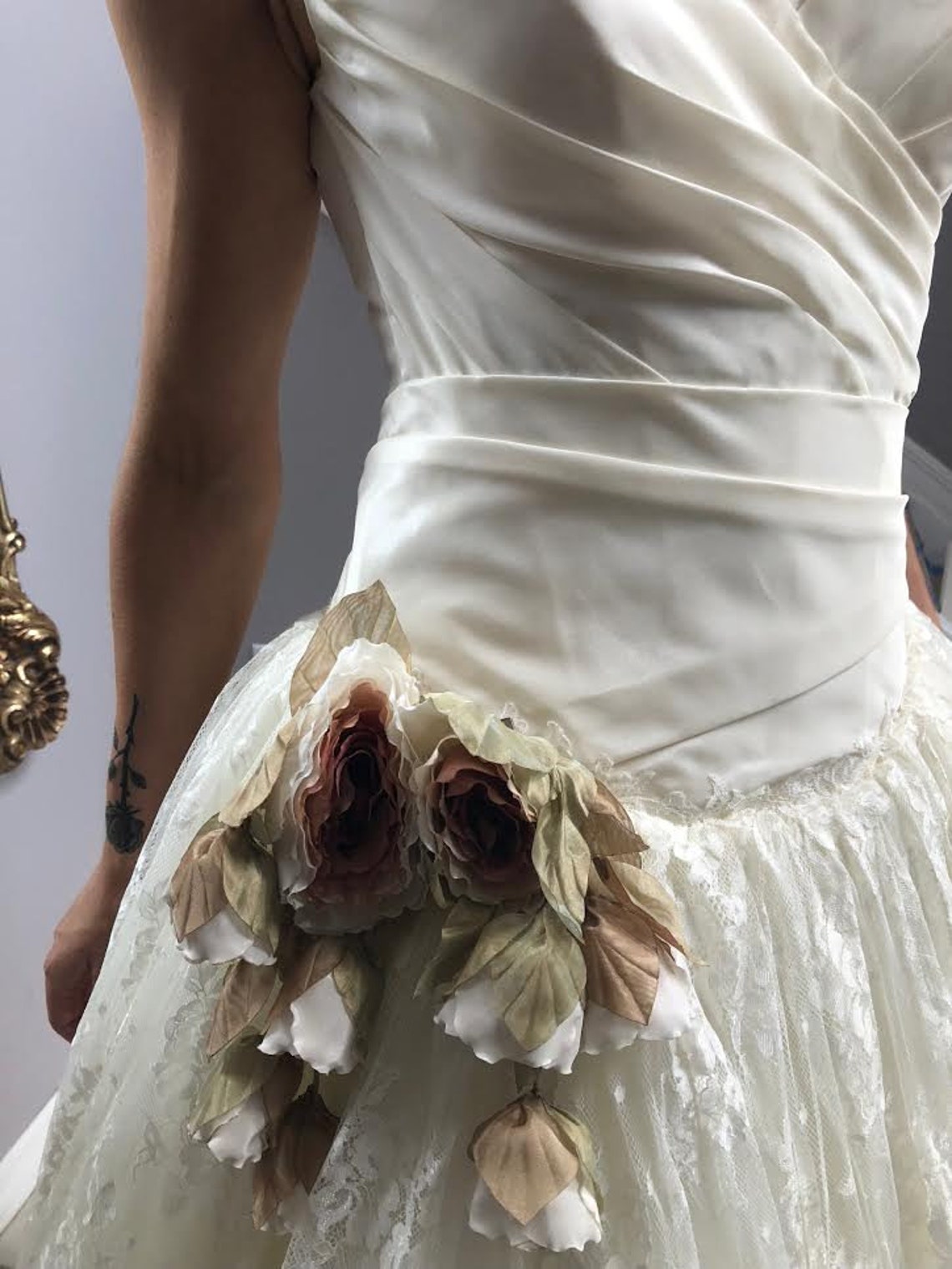 Off White Elegant Wedding Dress - Etsy