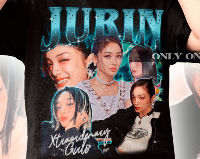XG Jurin Bootleg 90s Tee - Xg Retro T-shirt - Kpop Merch - Kpop Shirt ...