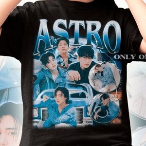 Astro Retro 90s Tee Astro Hoodie & Sweatshirt Kpop Shirt Astro Kpop ...