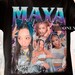 XG Maya Bootleg 90s Tee Xg Retro T-shirt Kpop Merch Kpop Shirt Jpop ...