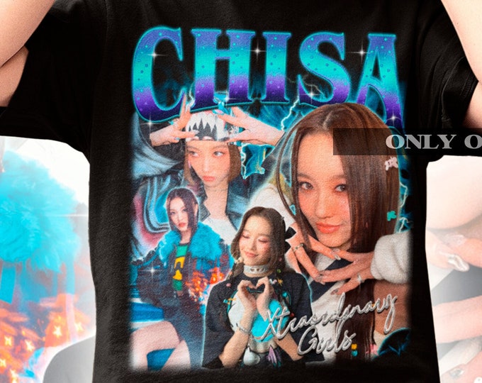 XG Chisa Bootleg 90s Tee - Xg Retro T-shirt - Kpop Merch - Kpop Shirt ...