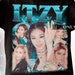 Itzy Retro Bootleg Shirt: Collectible Unofficial K-pop Merch Kpop Shirt ...