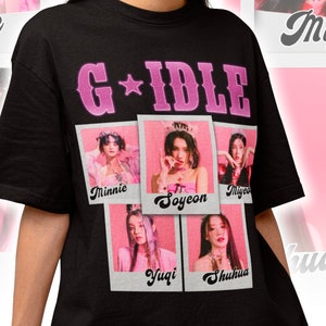 Gidle Collage Shirt Gidle Kpop Sweater Gidle Fan Merch Gidle Kpop Gift ...