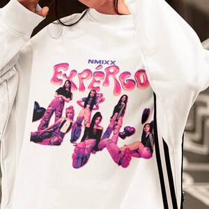 NMIXX Y2K Expergo Sweatshirt Nmixx Hoodie Kpop Merch - Etsy