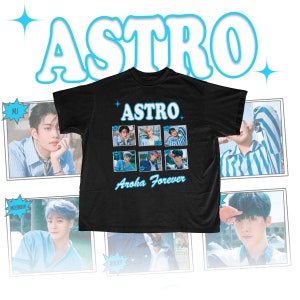 Astro Collage Shirt Astro Kpop Sweater Astro Kpop Merch Astro Kpop Gift ...
