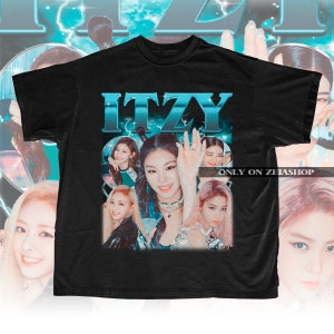 Itzy Retro Bootleg Shirt: Collectible Unofficial K-pop Merch Kpop Shirt ...