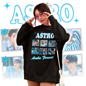 Astro Collage Shirt Astro Kpop Sweater Astro Kpop Merch Astro Kpop Gift ...