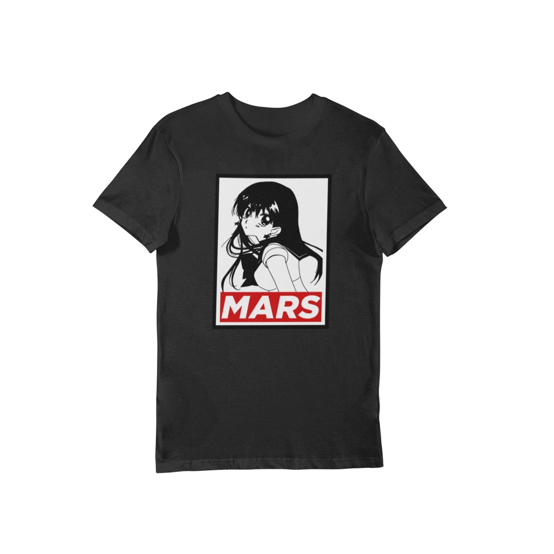 Sailor Mars T Shirt Sailor Moon Shirt Rei Hino Anime Shirt Etsy