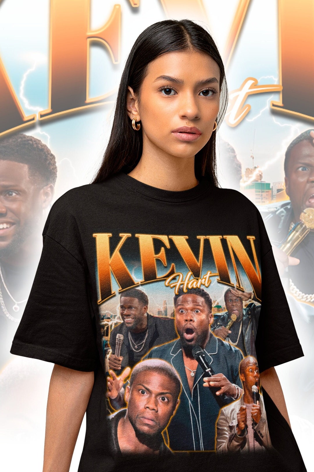 Kevin Hart Retro 90s Shirt Kevin Hart Sweatshirt Kevin Hart Fan Gift ...