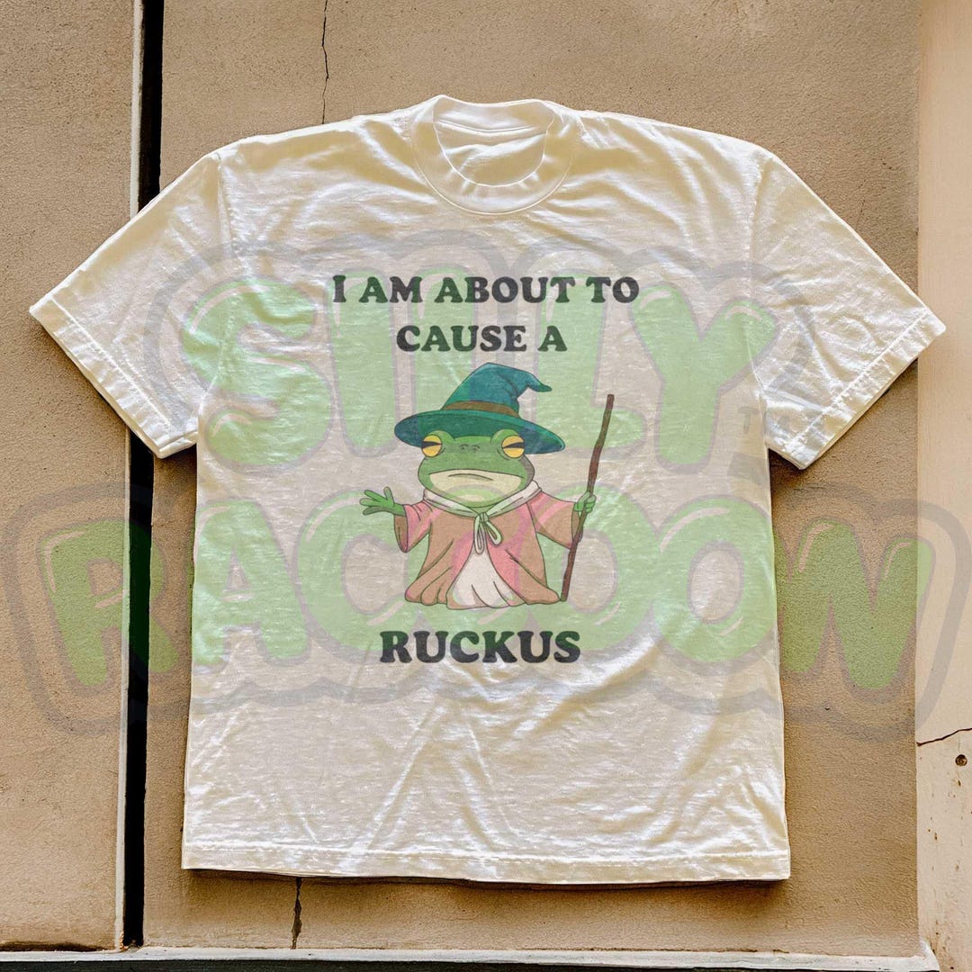 Vintage Wizard Frog T-shirt, Fantasy Frog Tee for Men Women, I Am About ...