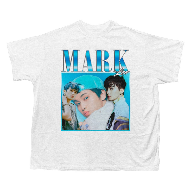 NCT 127 Mark Retro Bootleg Tee Kpop T-shirt Nct Merch - Etsy