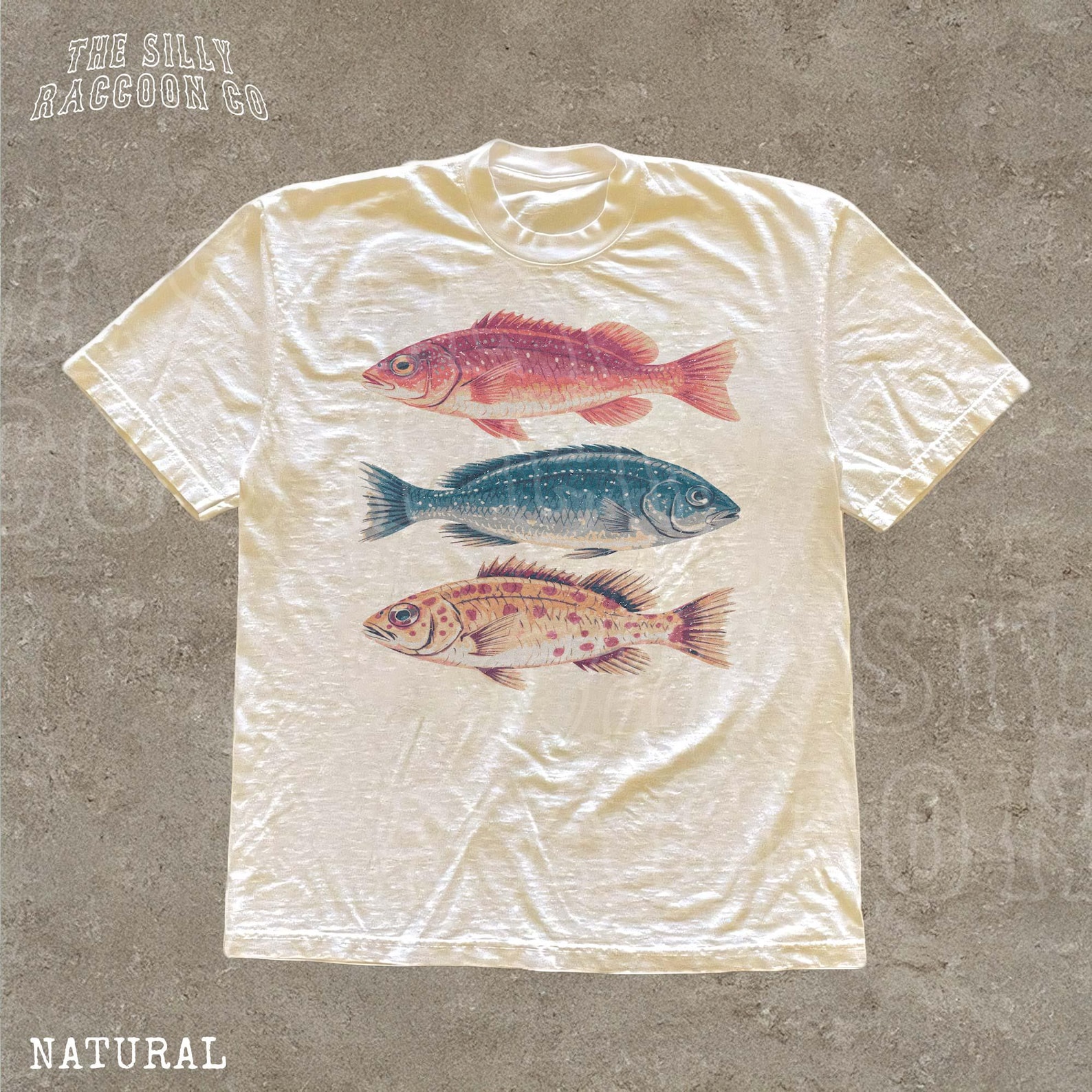 Vintage Fish Shirt, Nature Lover Gift, Retro Fishing T-shirt for Men ...