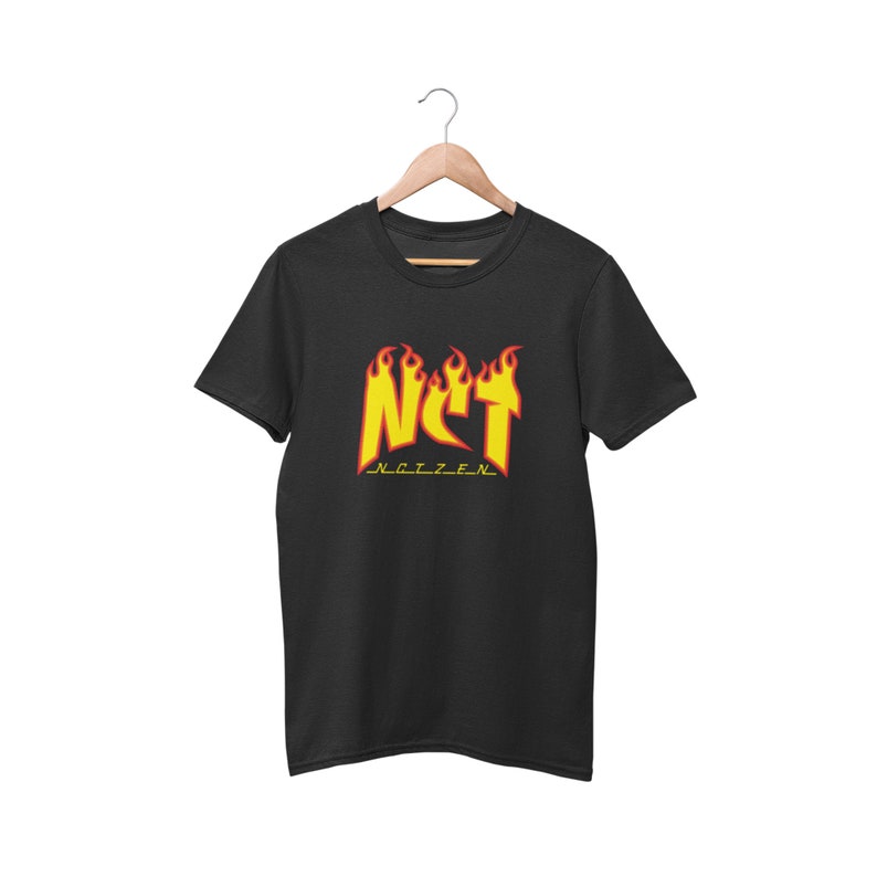 NCT Flame T-shirt Nct 127 Tee Kpop Merch Kpop Shirt - Etsy