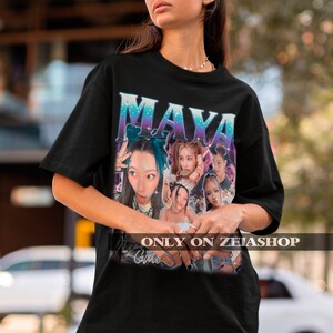 XG Maya Bootleg 90s Tee Xg Retro T-shirt Kpop Merch Kpop Shirt Jpop ...